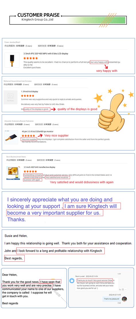 High Resolution TFT LCD Displays With MIPI MCU RGB SPI LVDS