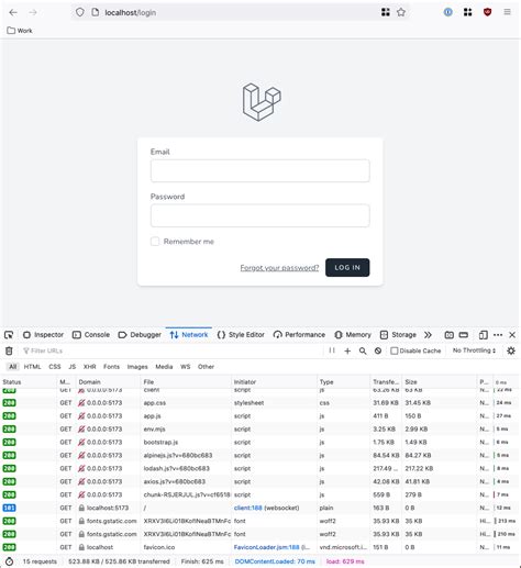 Asset Files Are Not Loading After A Fresh Laravel Sail Installation On