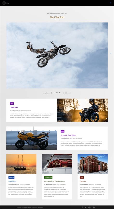 Divi Plugin Highlight Divi Blog Extras