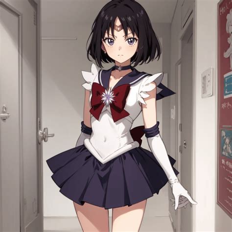 Sailor Saturn Sailor Moon ｜ai Art Lora Model Pixai