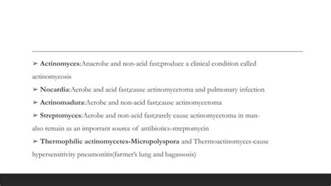 Actinomyces For Bachelor Of Dental Surgery Pptx Ppt