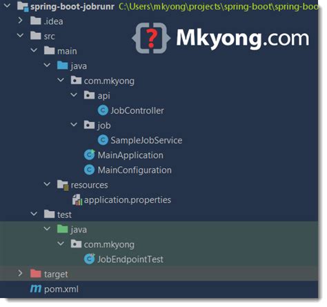 Spring Boot JobRunr Examples Mkyong