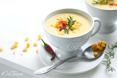 Царевична крем супа