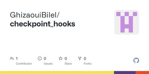 github ghizaouibilel checkpoint hooks