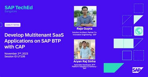 Sapbtp Sapcommunity Sap Raja Gupta