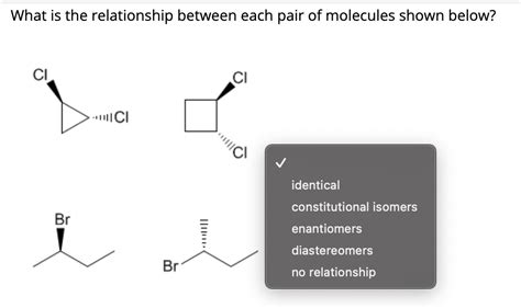Solved What Is The Relationship Between Each Pair Of