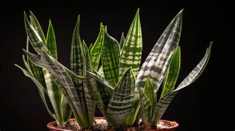 검은 배경에 뱀 공장 Beautyfairskinnedfoliage 식물 산세베리아 사진관 배경 일러스트 및 사진 무료 다운로드 Pngtree
