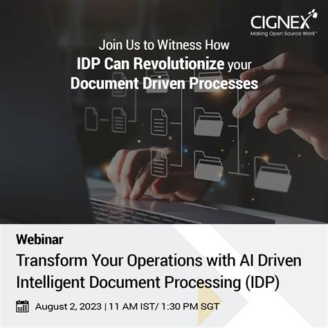 Cignex On Linkedin Webinar Productivity Accounting Intelligentdocumentprocessing Idp…