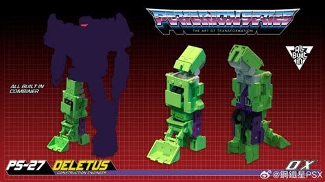 Mastermind Creations Ocular Max Ps 27 Deletus Mp Scrapper Devastator
