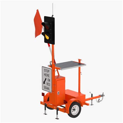 Modelo 3d Automated Flagging Assistance Raised Turbosquid 2023974