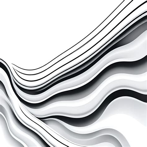 Abstract Black And White Wave Design Free Download Ai Scribbles