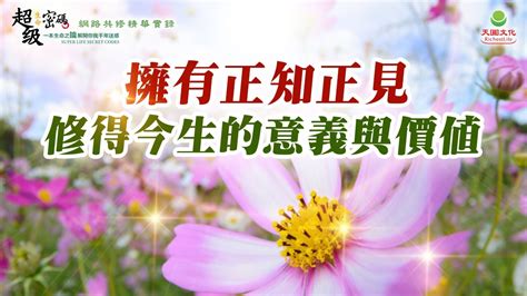 擁有正知正見 修得今生的意義與價值｜太陽盛德導師超級生命密碼網路共修 Youtube