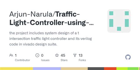 Traffic Light Controller Using Verilogverilog Testbench At Master · Arjun Narulatraffic Light