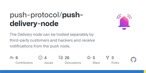 Github Push Protocolpush Delivery Node The Delivery Node Can Be