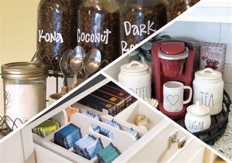 9 аккуратных идей для хранения кофе и чая, которые отлично будут ...