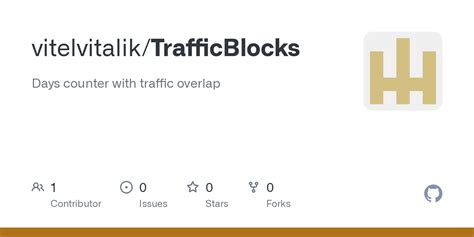 Github Vitelvitalik Trafficblocks Days Counter With Traffic Overlap