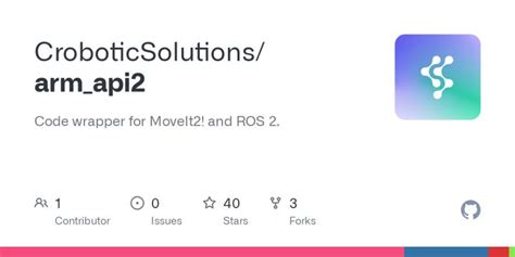 Filip Zoric On Linkedin Github Croboticsolutionsarmapi2 Code Wrapper For Moveit2 And Ros 2