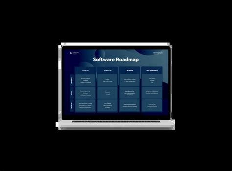 Free Software Roadmap Templates Venngage