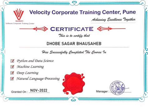 Datascience Dataanalytics Artificialintelligence Machinelearning Sagar Dhobe