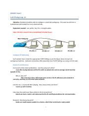 Unit 2 Lesson 3 Lab 2 Docx CIS225 Unit 2 LAN Workgroup 1 Objective Babes Should Be Able