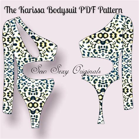 Stripper One Piece Pattern Etsy