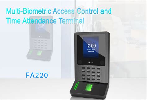 China Fa220 Multi Biometric Face And Fingerprint Access Control And