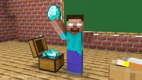 انیمیشن ماینکرفت ماین کرفت مانکرافت مدرسه هیولا ها