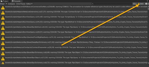 Netezos Related Warnings Issue Trilitech Tezos Unity Sdk Github