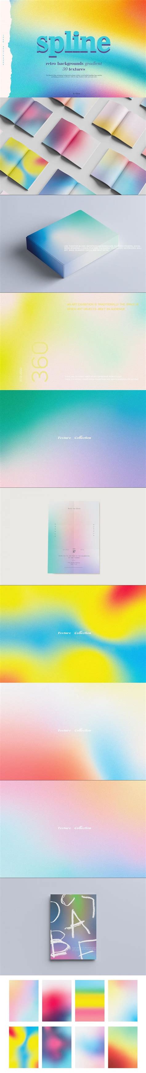 Spline Gradient Textures Texture Design Texture Background Design