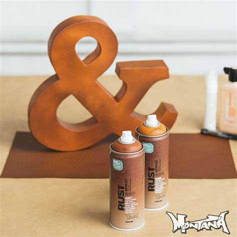 Montana Sprayfärg Rust Effect 400 Ml Brown