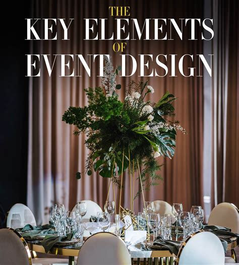 The Key Elements Of Event Design Global