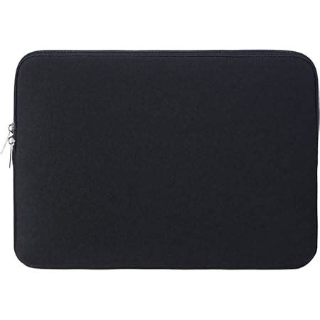 Amazon Com Amazon Basics Inch Laptop Sleeve Protective Case With Zipper Black Electronics