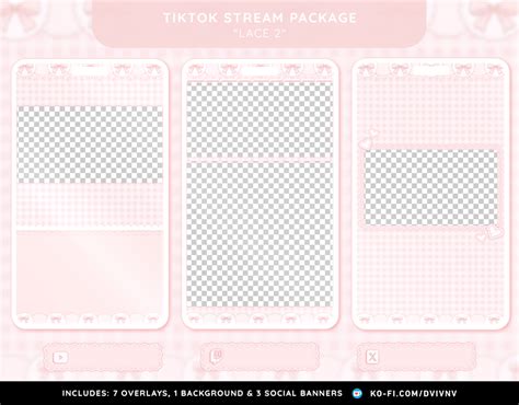 Tiktok Overlay Live Streaming Projects Photos Videos Logos