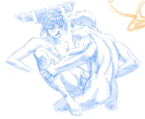 Rule 34 Breasts Cody Travers Drgnpnch Female Final Fight Human Juri Han Large Breasts Male