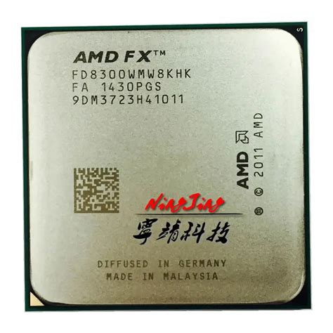 AMD FX FX FX GHz Eight Core M Processor Socket AM CPU W Bulk Package FX