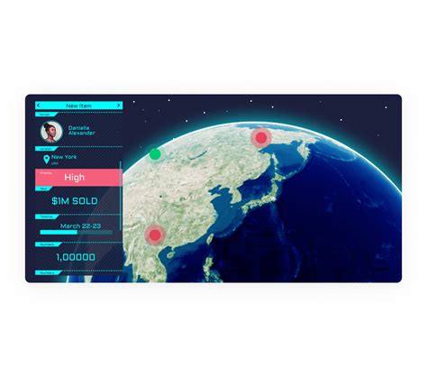 Interactive Globe App Monday