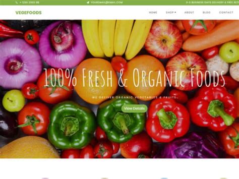 20 Grocery Store Html Css Website Templates Free Download