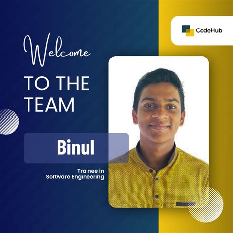 codehub pvt ltd on linkedin welcome newteammember codehub stayahead