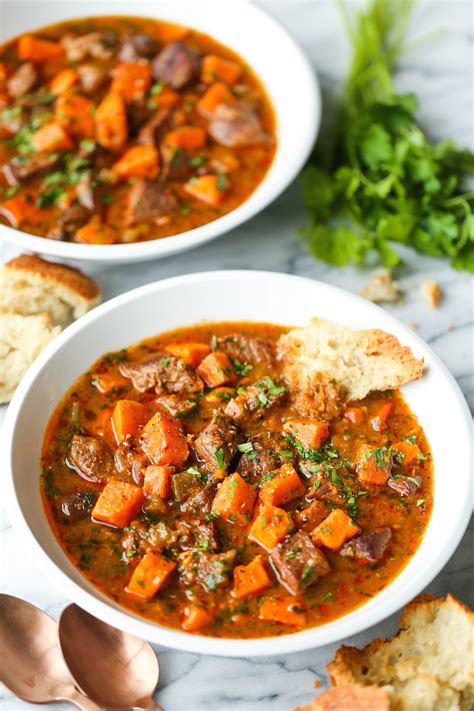 Sweet Potato Beef Stew Damn Delicious