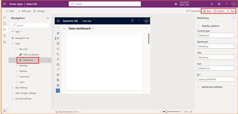 Add Power Bi Report Or Dashboard In A Power App Model Driven App System Dashboard Espc