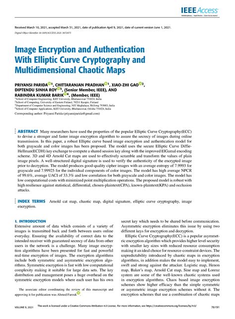 Image Encryption And Authentication With Elliptic Curve Cryptography And Multidimensional
