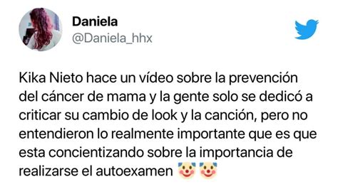 Kika Nieto Creó Video Para Generar Consciencia Sobre El Autoexamen De Seno Y La Critican En