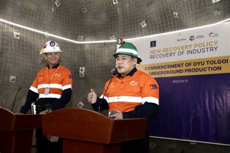 Л Оюун Эрдэнэ Дэлхийд дөрөвт эрэмбэлэгдэх гүний уурхайтай болсныг зарлаж байна