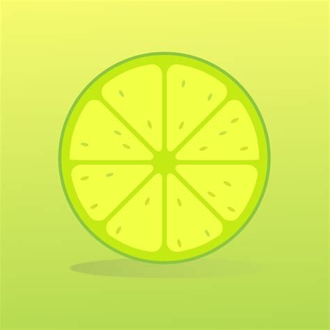 Premium Vector Lemon Slice Vector Clip Art