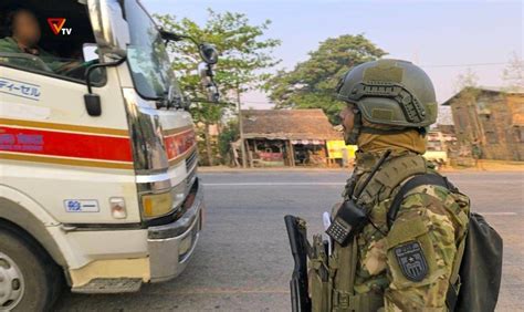 Mizzima News In Burmese ပုံအညွှန်း ရန်ကုန် မန္တလေး အမြန်လမ်းပိုင်းတနေရာ၌ ယနေ့ မတ်လ ၂၇ ရက