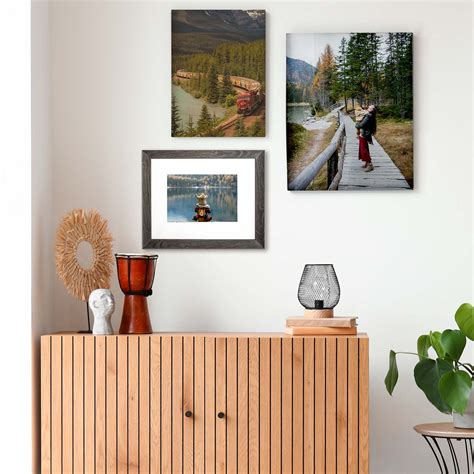 How To Arrange Three Photo Frames On A Wall