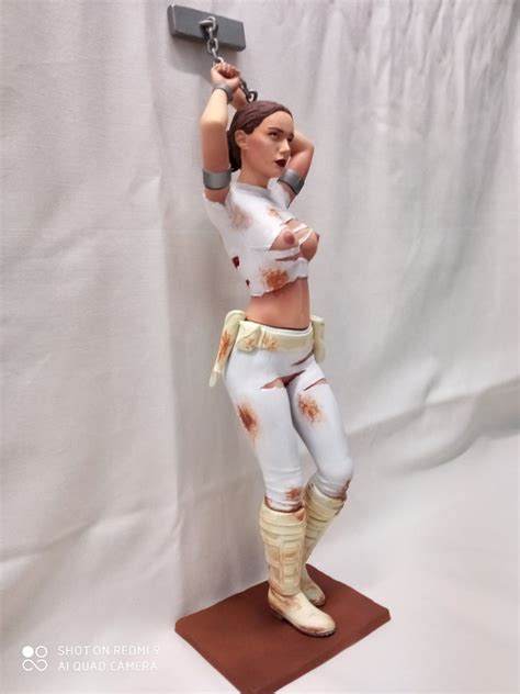 sexy padme amidala in chains 3d printed figure nsfw etsy de
