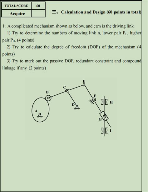 三Calculation and Design points in total A Chegg