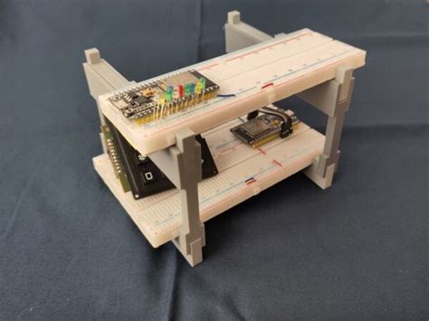 Stackable Breadboard Holder 3dthursday 3dprinting Adafruit Industries Makers Hackers