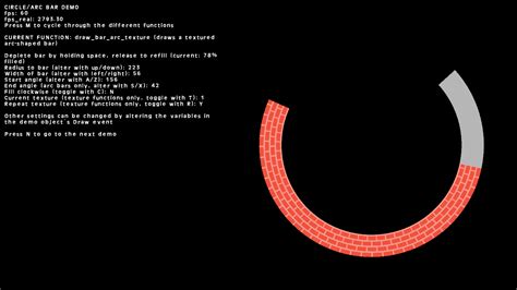 Circular And Arc Shaped Bars By Dan Blain Gamemaker Marketplace